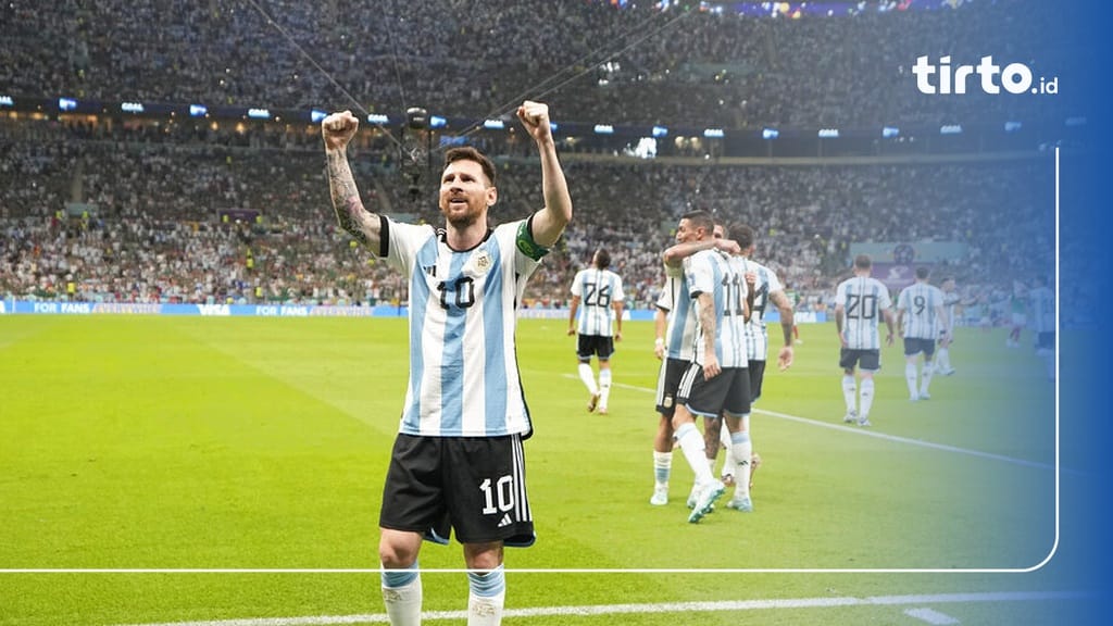 Live Skor Argentina vs Belanda 8 Besar, Line-up Pemain, Formasi