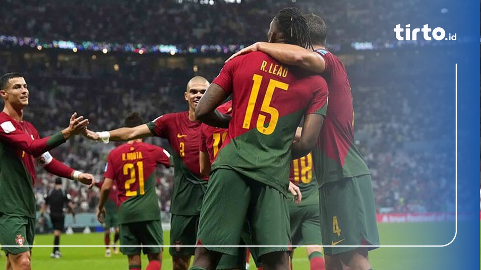 Live Score Maroko vs Portugal, Babak 8 Besar, Line-up, Formasi