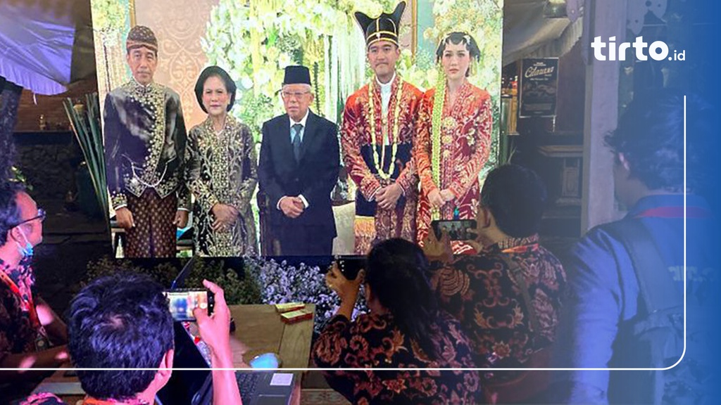 SBY, JK, Megawati, Boediono Hadir di Malam Resepsi Kaesang-Erina