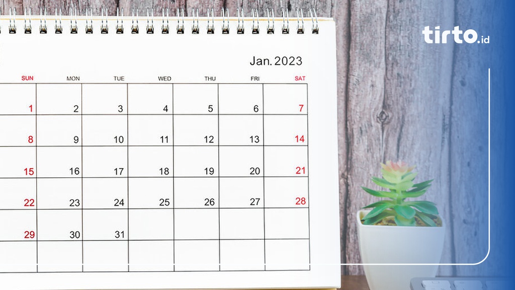 Kalender Pendidikan Semester Genap Awal Tahun Januari 2023