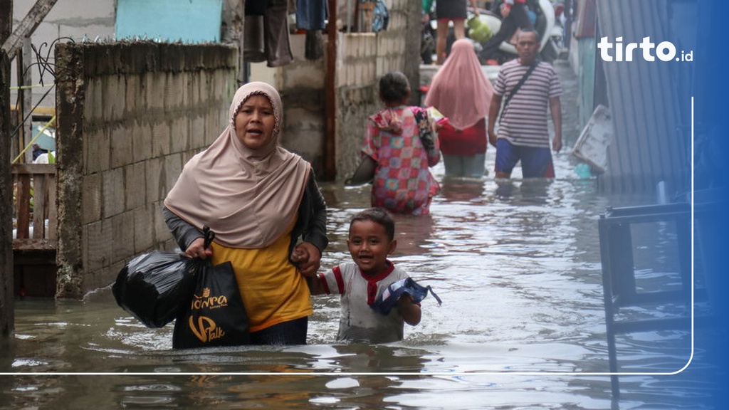 BPBD Catat 5 RT di Jakarta Selatan Terendam Banjir Pagi Ini