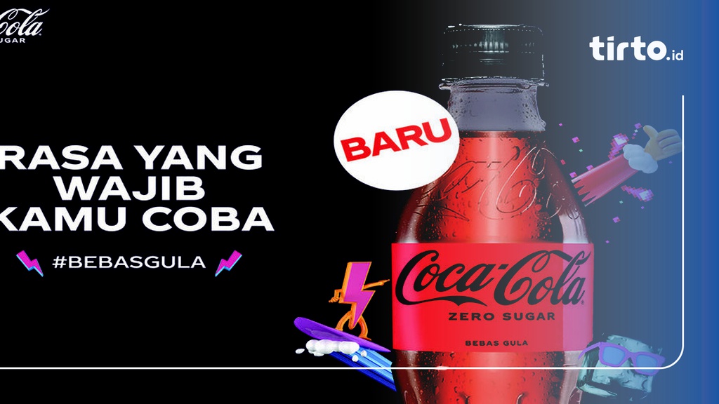 COCA COLA Launching Coke Zero Sugar dengan Cita Rasa Original