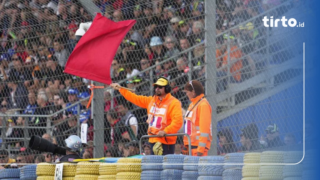 Arti Red Flag di MotoGP dan Aturan Lengkap Warna Bendera