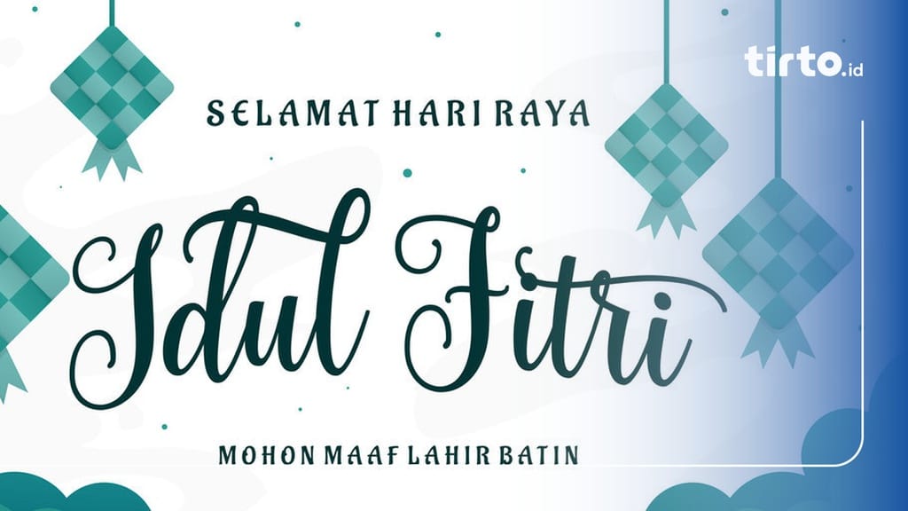 Contoh Kartu Ucapan Idul Fitri 2026 Bisa Diedit & Cara Membuat