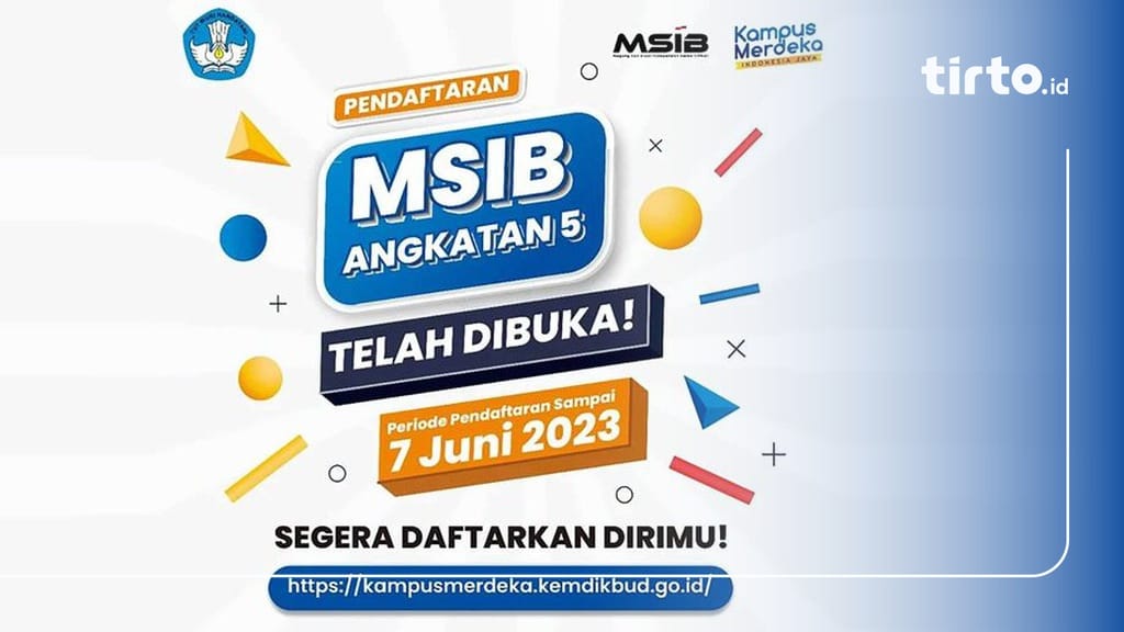 Pendaftaran MSIB Kemendikbud 2023 Batch 5, Syarat, & Cara Daftar