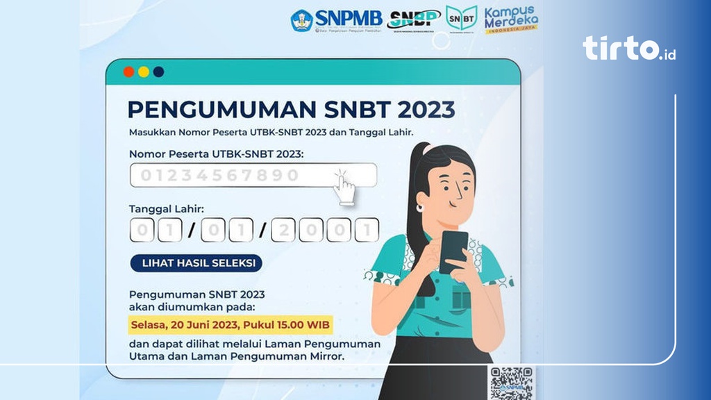 Pengumuman SNBT 2023: Data Peserta Lulus, Persaingan, Cara Cek