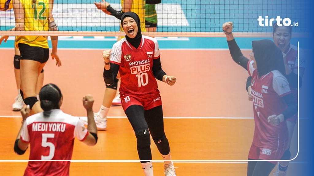 Daftar Pemain Voli Putri Indonesia AVC Challenge 2024 & Nomor