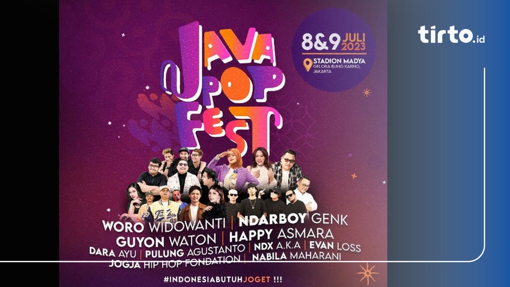 Link Beli Tiket Java Pop Festival 2023, Info Harga, Cara Pesan