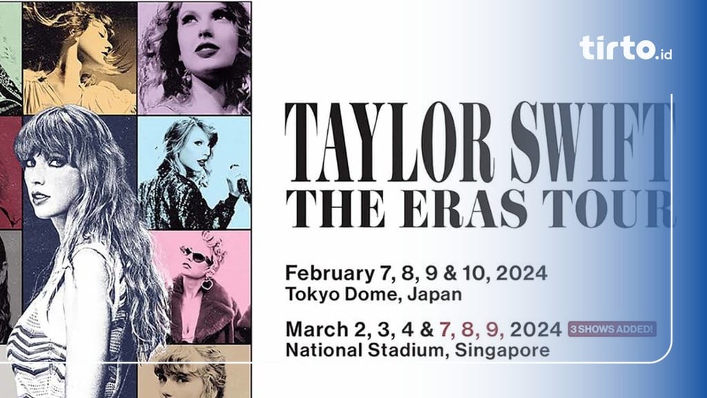 Seating Plan Taylor Swift Singapore The Eras Tour dan Harganya