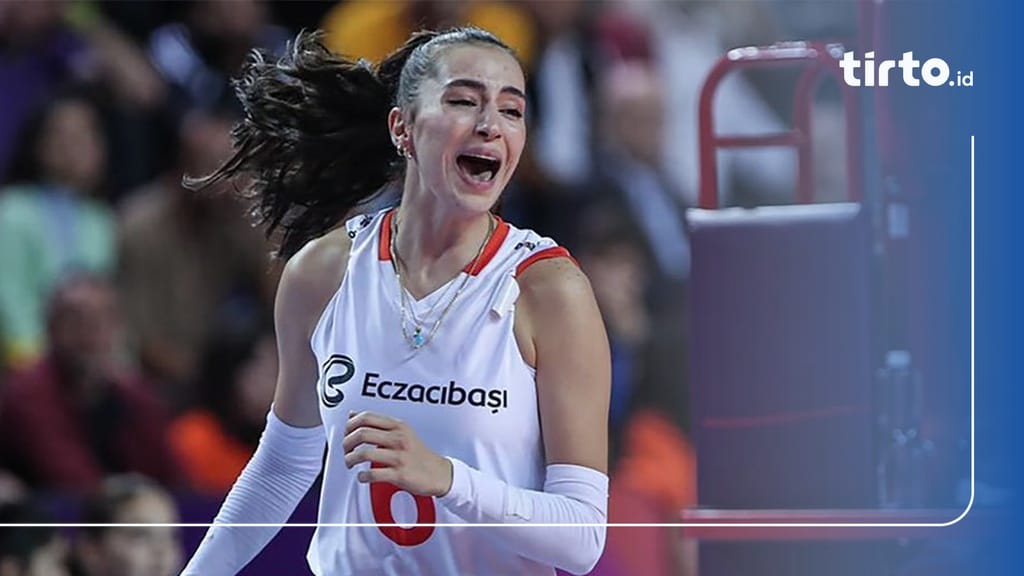 Foto & Biodata Saliha Sahin Pemain Voli Putri Turki di VNL 2023