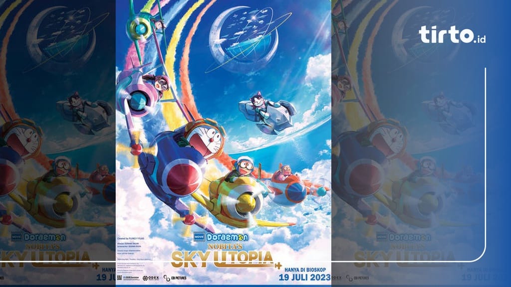 Jadwal Bioskop Film Doraemon The Movie: Nobita's Sky Utopia