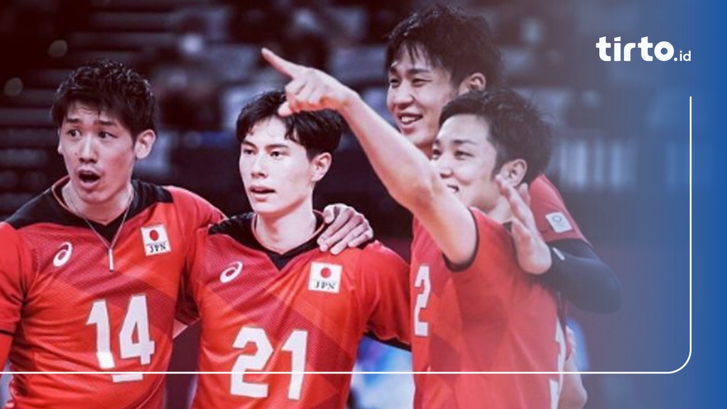 Daftar Pemain Jepang VNL Putra 2023, Nomor, Posisi, & Tinggi