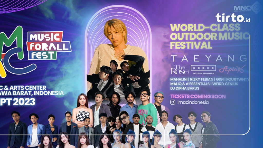 Jam Open Gate LMAC Music Forall Fest 2023 dan Rundown Day 1