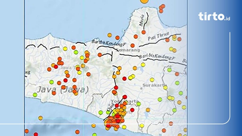 Link Download PDF Peta Sesar Patahan Aktif di Indonesia