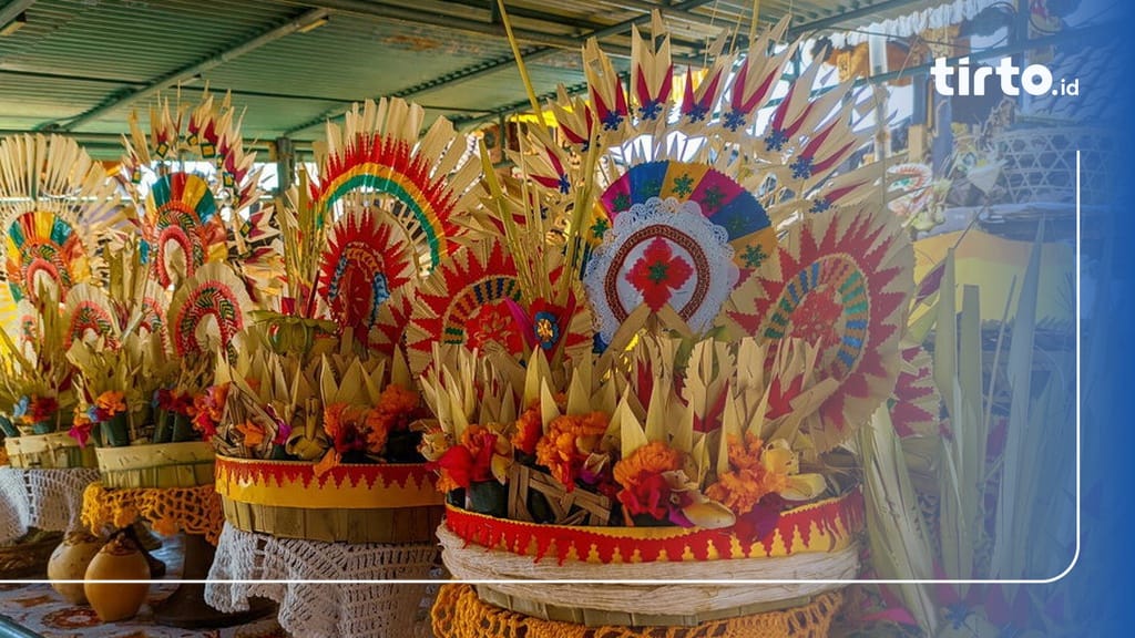 Cara Membuat Tamiang Hari Raya Kuningan Khas Bali dan Maknanya