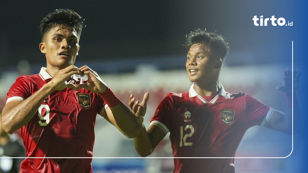Hasil AFC U23 Timnas Indonesia vs China Taipei Babak Pertama