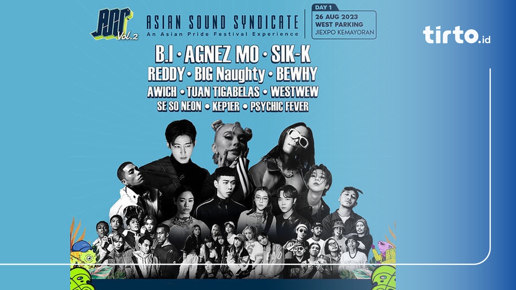 Rundown Asian Sound Syndicate 26-27 Agustus 2023 dan Line Up