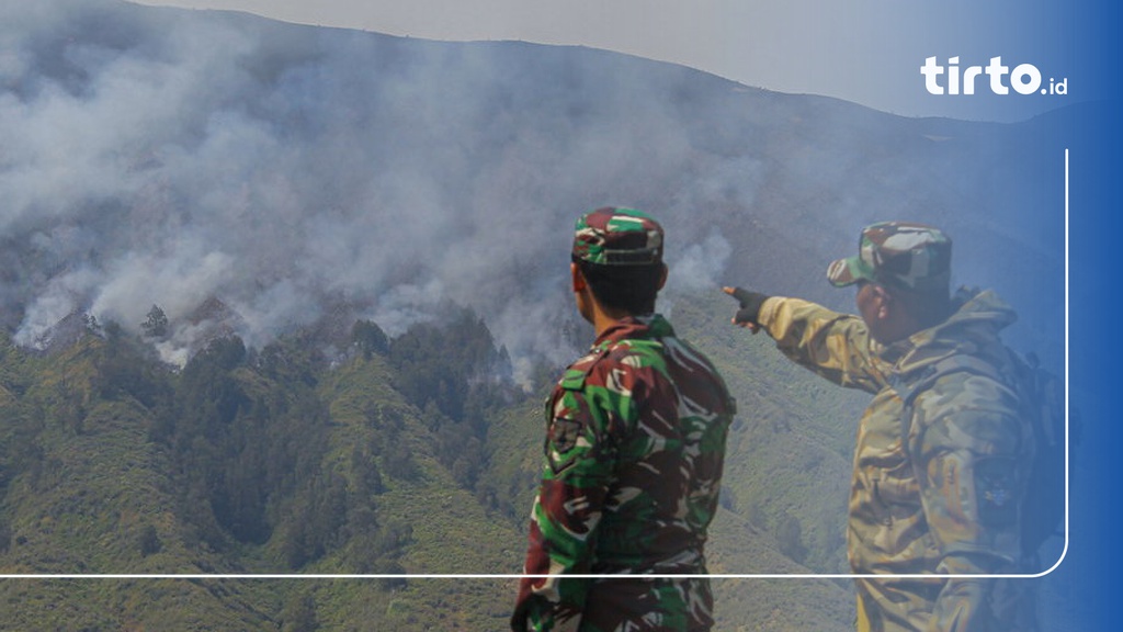 Info Penutupan Total Kawasan Gunung Bromo Akibat Kebakaran Flare