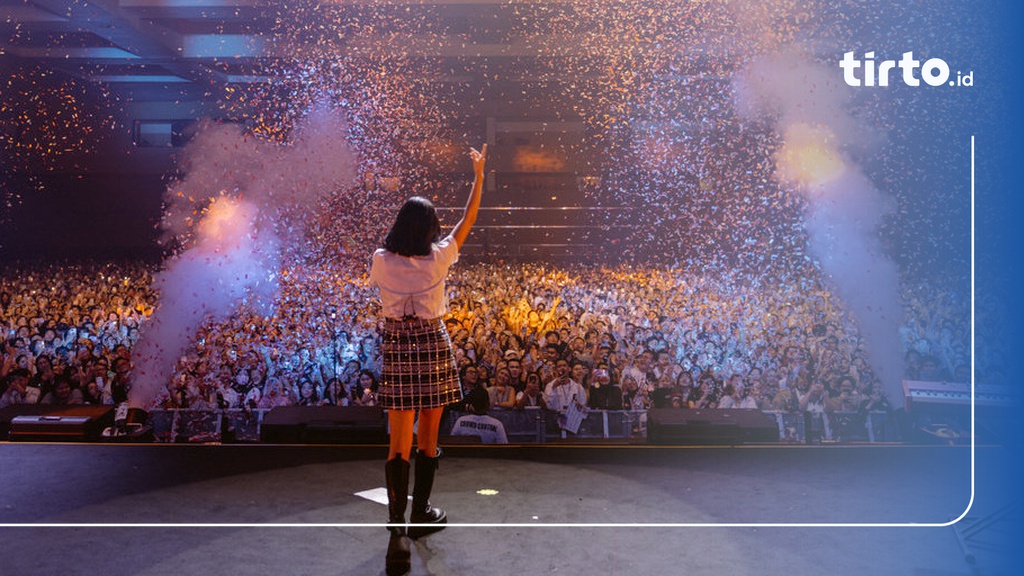 NIKI Pukau 8.000 Penonton di Konser Nicole Live in Jakarta 2023