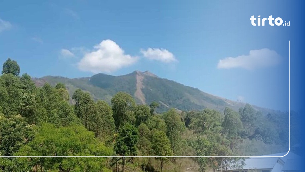 Status Gunung Inielika Waspada, Warga Diminta Tak Mendekat