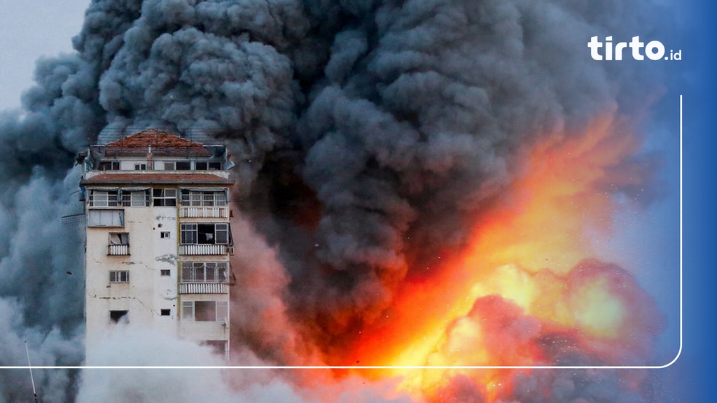 Peta Jalur Gaza, Markas Kelompok Hamas yang Dihancurkan Israel