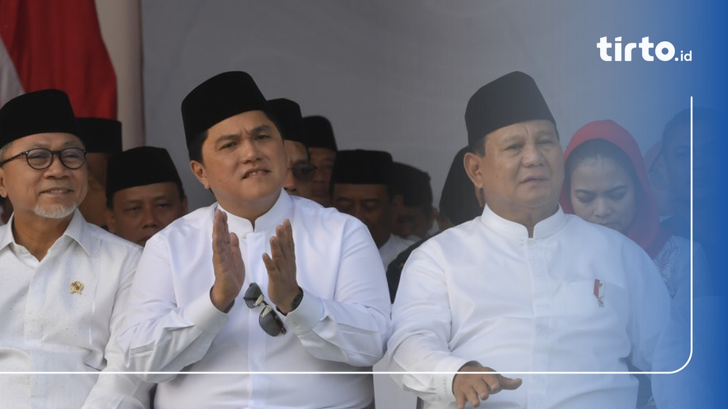 Erick Thohir Dukung Prabowo-Gibran Meski Tak Masuk Struktur TKN