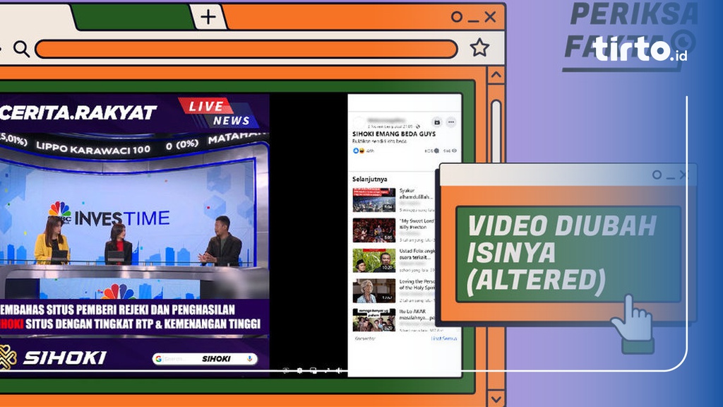 Iklan Judi Online Catut Program Berita TV, Bagaimana Faktanya?