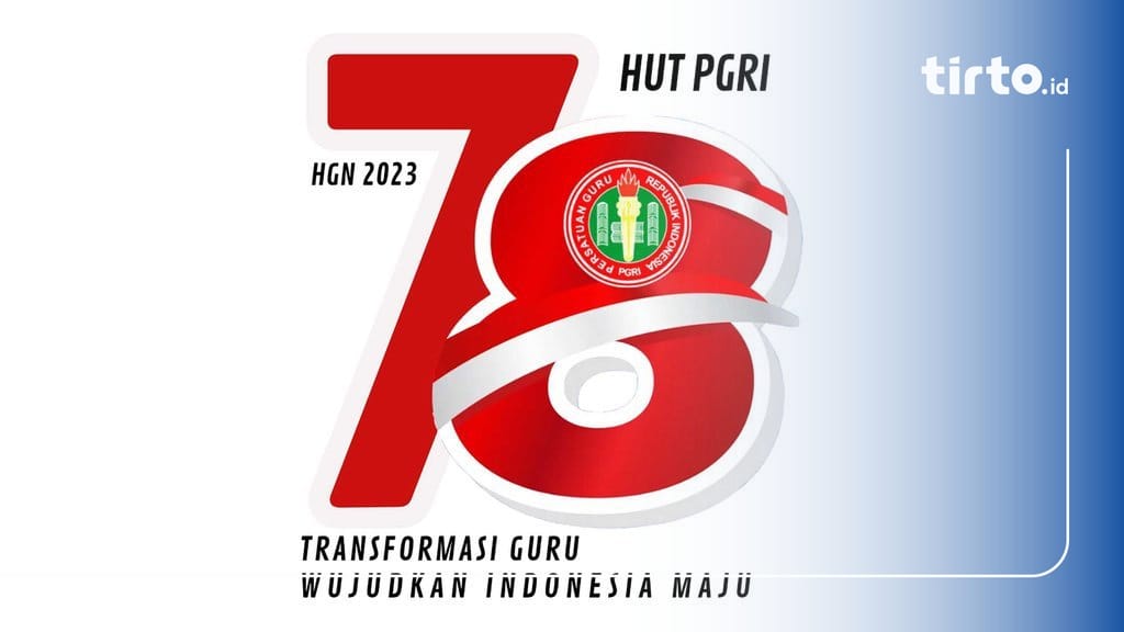 Logo HUT PGRI ke-78 Tahun 2023, Tema, dan Sejarahnya
