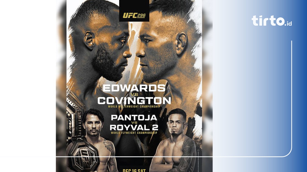 Jadwal UFC 296 Edwards vs Covington Live Streaming Mola TV