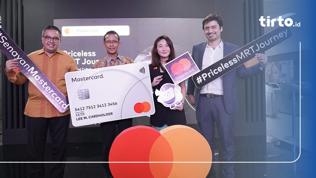 Mastercard & MRT Jakarta Rilis Kemitraan Strategis Kartu Top-up