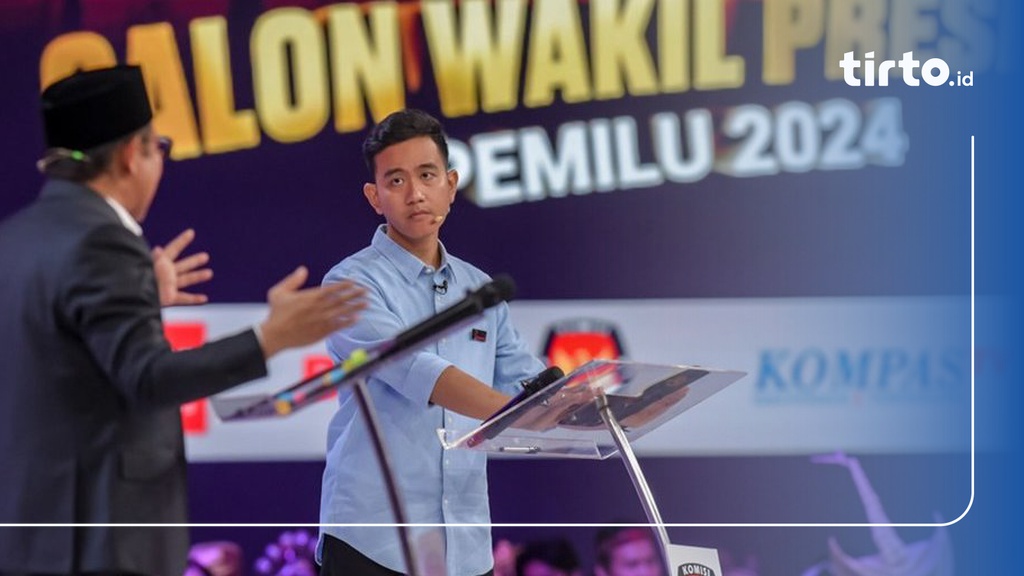 Mikrofon Cak Imin Jatuh saat Gibran Paparkan Pembangunan Solo