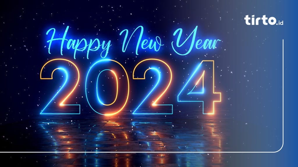 Banner Tahun Baru 2024, Unduh Background dan Cara Bikinnya