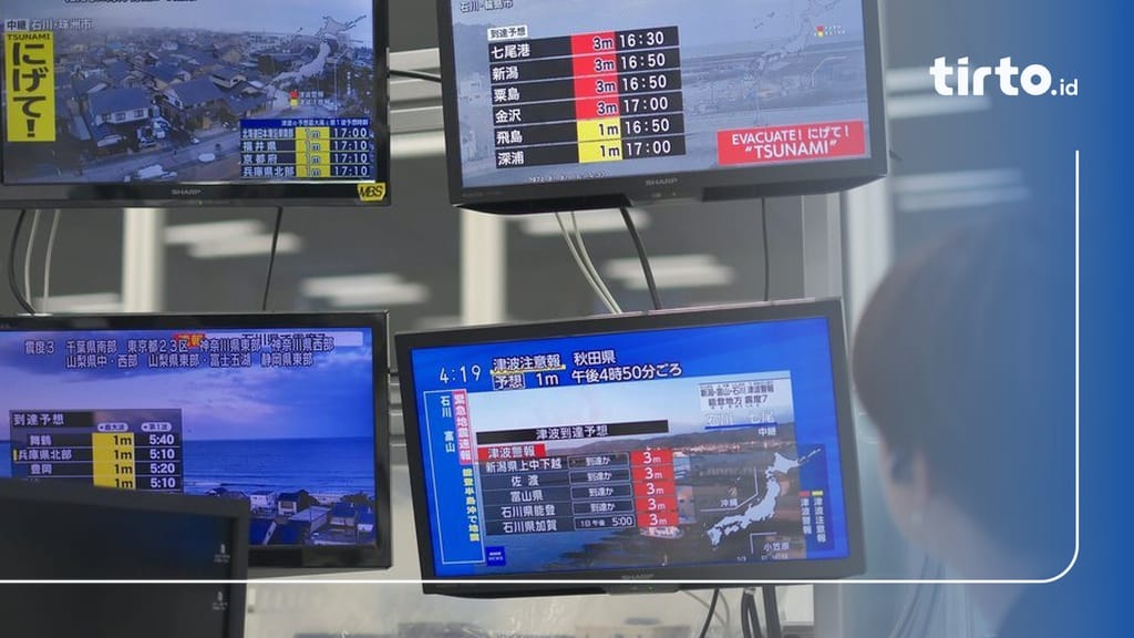Cara Kerja Early Warning Gempa Jepang 2024 & Daftar Aplikasinya