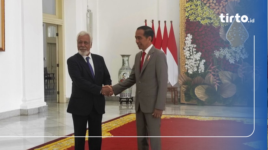 Presiden Jokowi Terima Kunjungan PM Timor Leste Xanana Gusmao