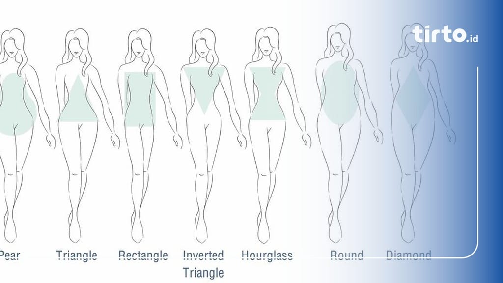 Mengenal Tipe Bentuk Tubuh Wanita, Apel, hingga Jam Pasir