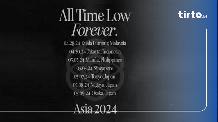 Link Pembelian Tiket Konser All Time Low Jakarta & Daftar Harga