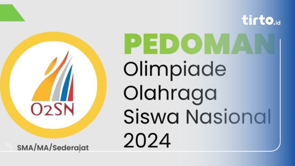 Unduh Logo O2SN 2024, Tema dan Ketahui Cabang Lomba