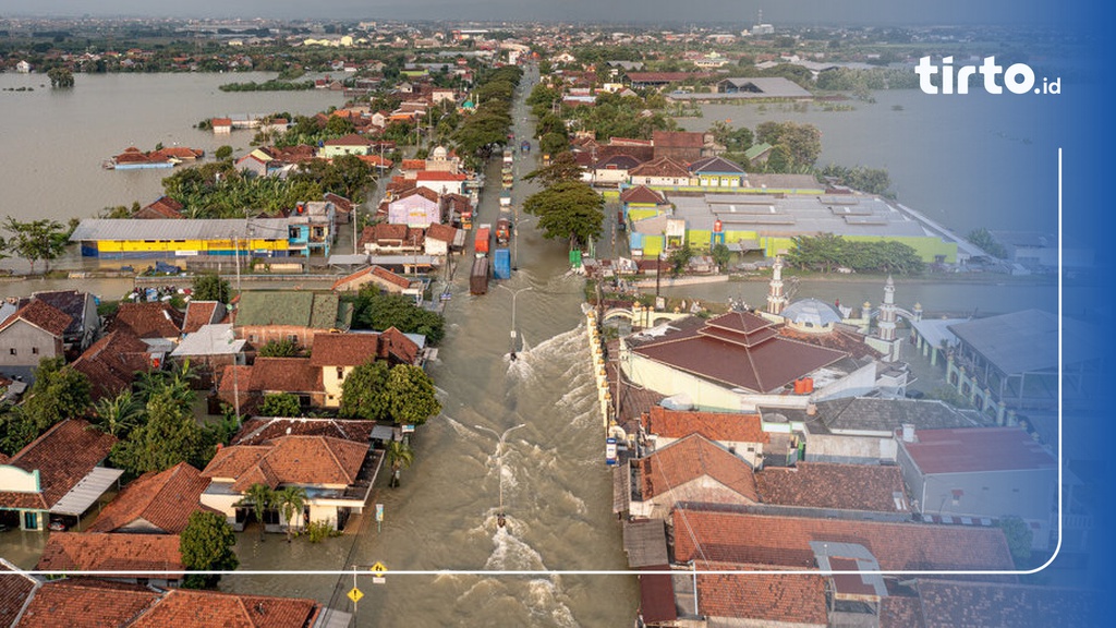 Banjir di Demak Kian Meluas, Rendam 44 Desa di 8 Kecamatan