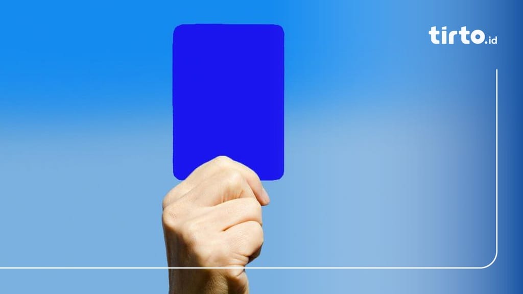 Kartu Biru untuk Apa, Aturan Sin Bins, & Kapan Diterapkan FIFA?