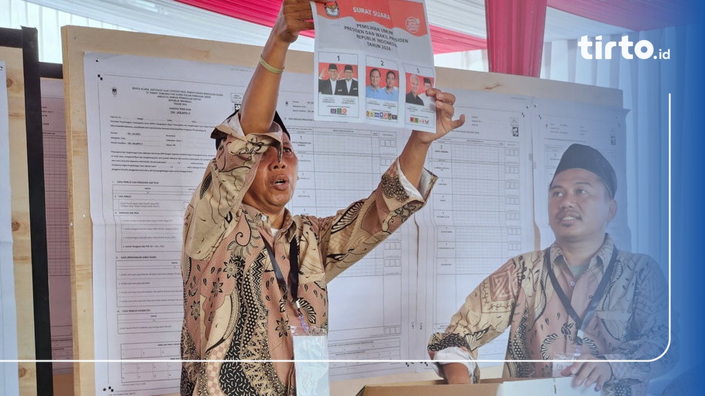 Anies-Cak Imin Unggul di TPS Megawati Nyoblos Anies-Cak Imin Unggul di TPS Megawati Nyoblos