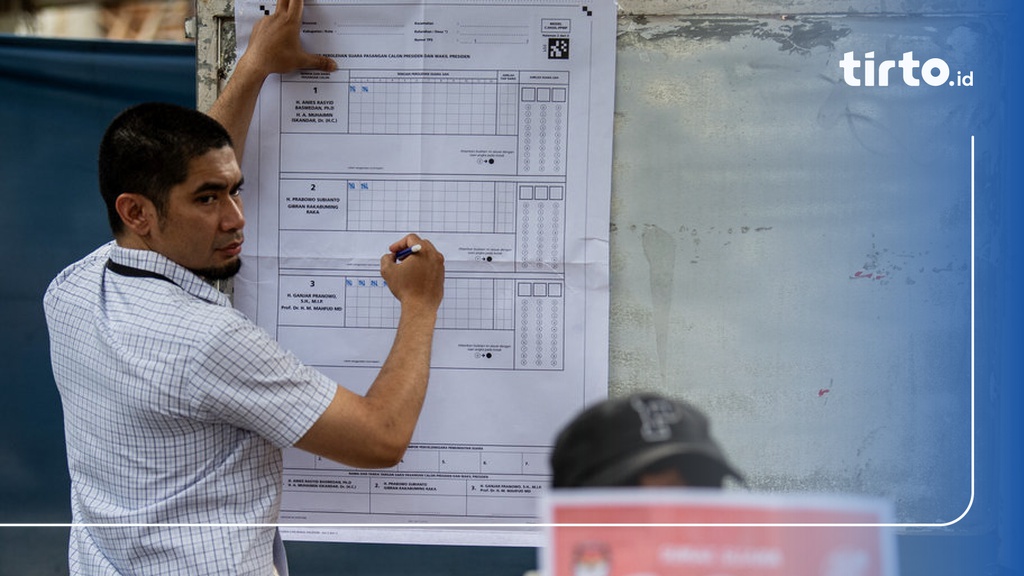 Raihan Suara Prabowo-Gibran Nomor Buncit di TPS Erick Thohir