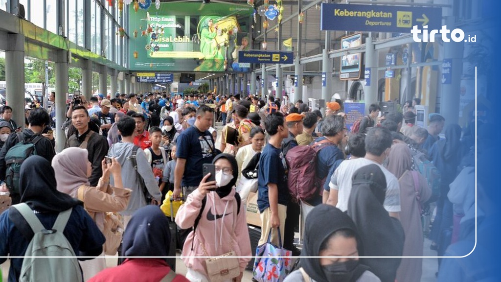 H-3 Lebaran 2024, Pengguna Angkutan Umum Capai 1,1 Juta Orang