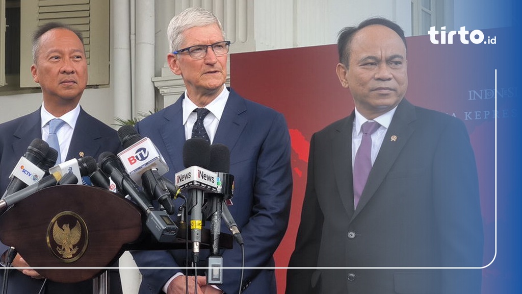 Dirayu Jokowi Bangun Pabrik di RI, CEO Apple: Kami Pertimbangkan