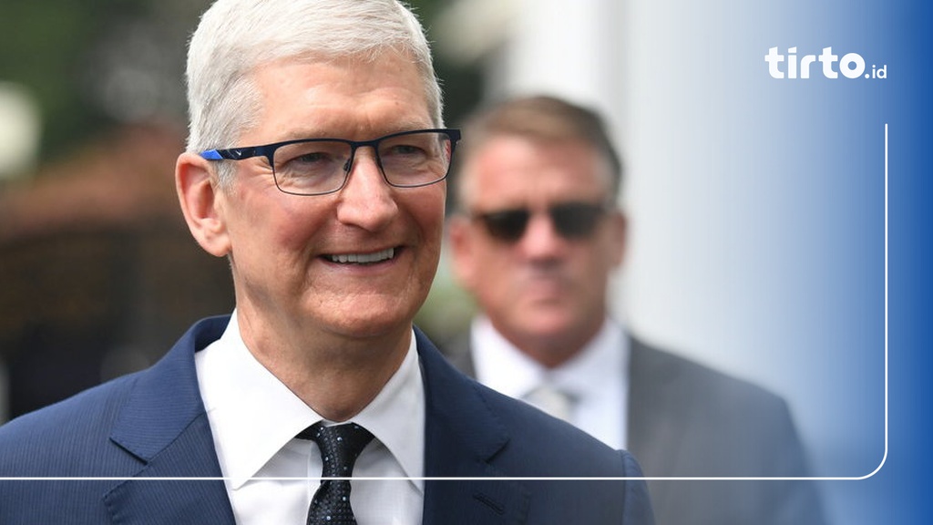 Profil Tim Cook CEO Apple dan Tujuan Datang ke Indonesia