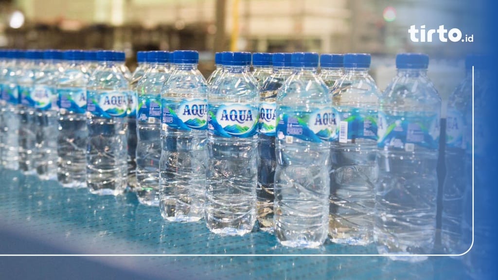 AQUA, Raksasa Air Mineral RI dengan Belasan Ribu Pekerja