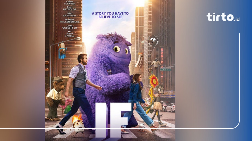 Sinopsis Film IF: Imaginary Friends, Dibintangi Ryan Reynolds