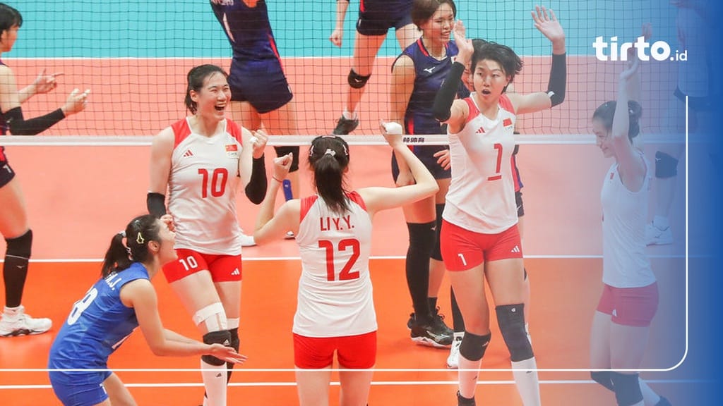 Daftar Pemain China VNL 2024 Putri, Nomor, & Posisi