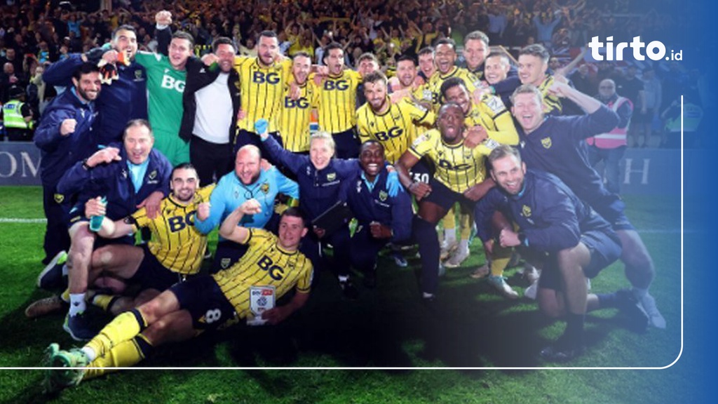 Oxford United Promosi Divisi Championship Musim Depan!