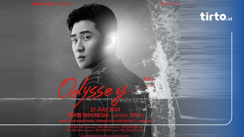 Link Tiket Konser Eric Chou di Indonesia 2024 dan Harganya