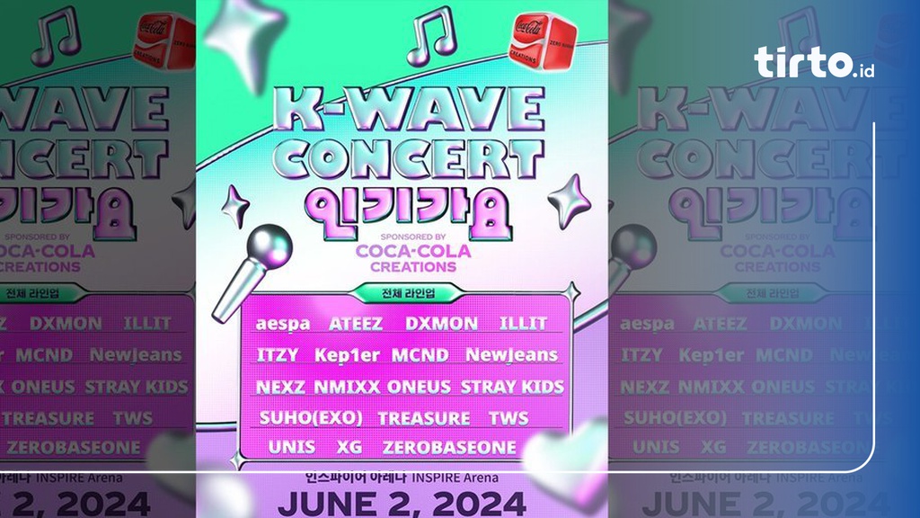 Link Streaming K-Wave Concert Inkigayo 2024 & Line Up Lengkapnya